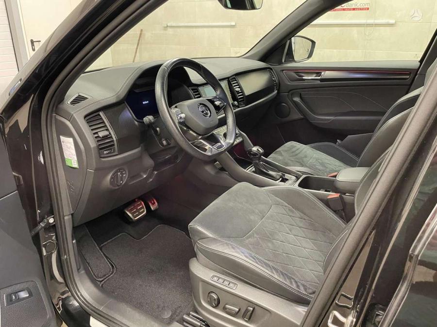 Melns Skoda Kodiaq 2022 Marijampole, ar dzinēja tilpumu 1.50 L un nobraukumu 182 tūkst. km par 24805 €, foto 9 vietnē AUTOMOTO.COM.LV