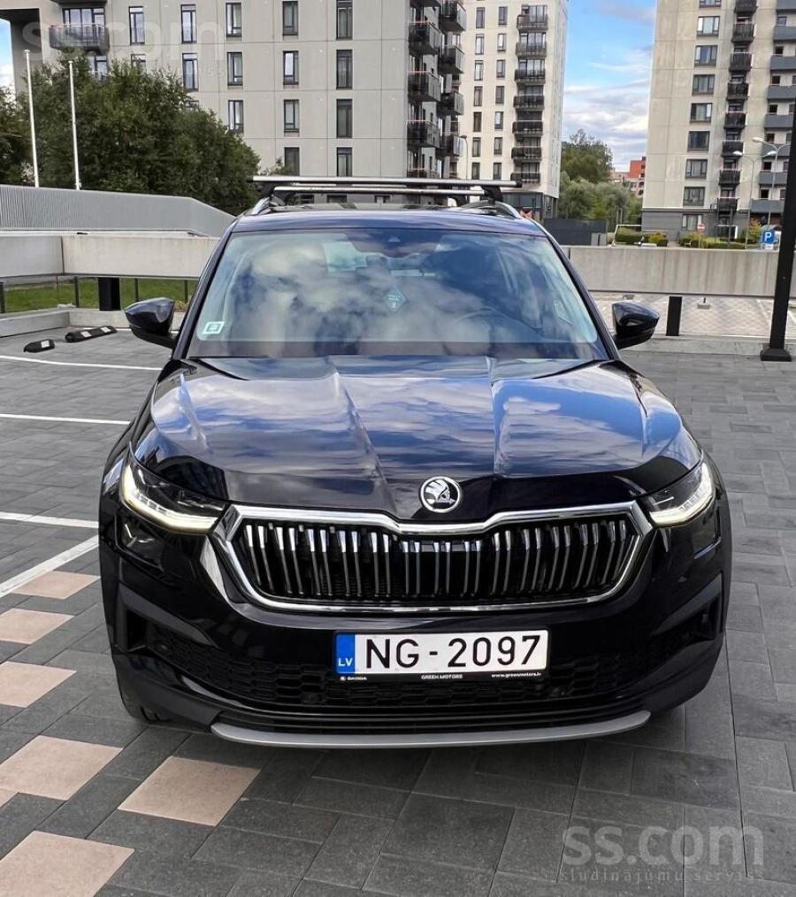 Melns Skoda Kodiaq 2022 Rīga, ar dzinēja tilpumu 2.00 L un nobraukumu 85 tūkst. km par 27550 €, foto 3 vietnē AUTOMOTO.COM.LV