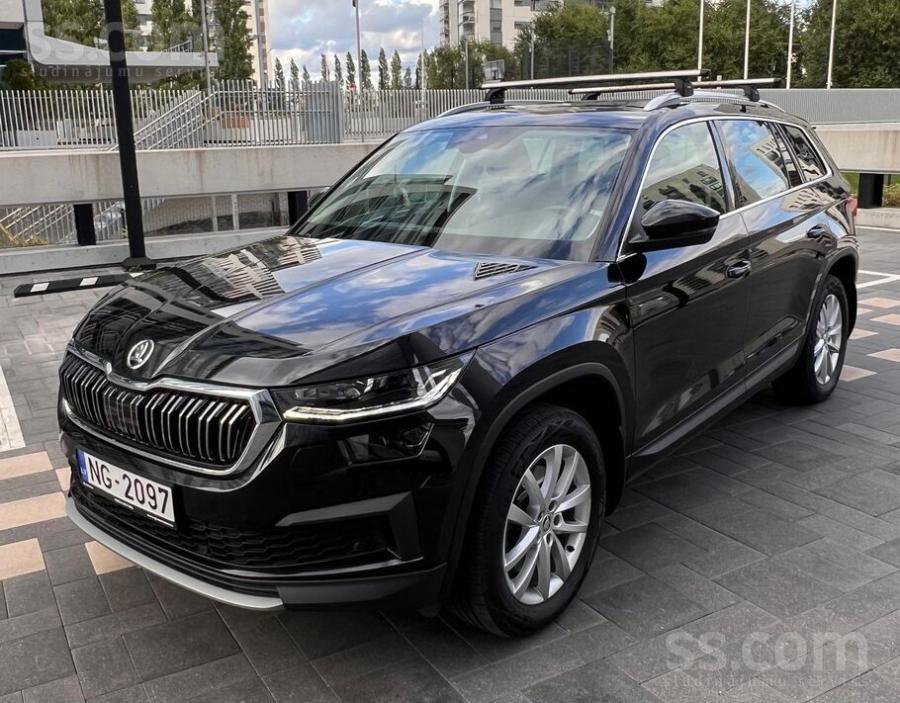 Melns Skoda Kodiaq 2022 Rīga, ar dzinēja tilpumu 2.00 L un nobraukumu 85 tūkst. km par 27550 €, foto 4 vietnē AUTOMOTO.COM.LV