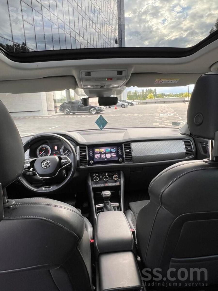 Melns Skoda Kodiaq 2022 Rīga, ar dzinēja tilpumu 2.00 L un nobraukumu 85 tūkst. km par 27550 €, foto 7 vietnē AUTOMOTO.COM.LV