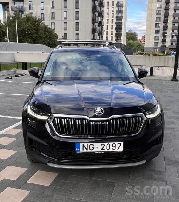 Melns Skoda Kodiaq 2022 Rīga, ar dzinēja tilpumu 2.00 L un nobraukumu 85 tūkst. km par 27550 €, foto 2 vietnē AUTOMOTO.COM.LV