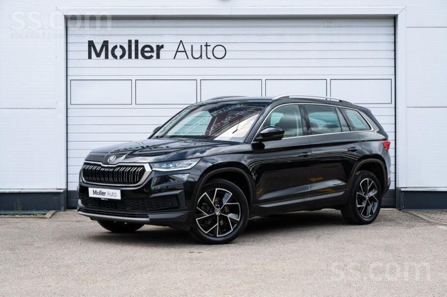 Melns Skoda Kodiaq 2022 Rīga, ar dzinēja tilpumu 2.00 L un nobraukumu 147 tūkst. km par 24950 €, foto 2 vietnē AUTOMOTO.COM.LV