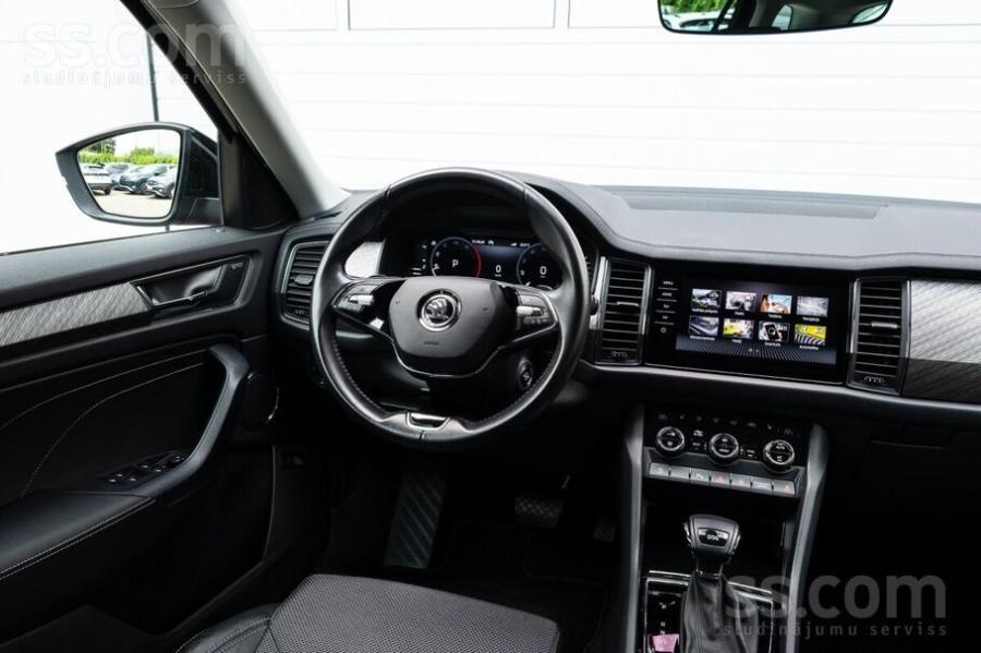 Melns Skoda Kodiaq 2022 Rīga, ar dzinēja tilpumu 2.00 L un nobraukumu 147 tūkst. km par 24950 €, foto 10 vietnē AUTOMOTO.COM.LV