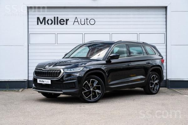 Melns Skoda Kodiaq 2022 Rīga, ar dzinēja tilpumu 2.00 L un nobraukumu 147 tūkst. km par 24950 €, foto 1 vietnē AUTOMOTO.COM.LV