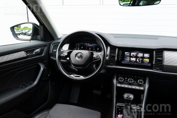 Melns Skoda Kodiaq 2022 Rīga, ar dzinēja tilpumu 2.00 L un nobraukumu 147 tūkst. km par 24950 €, foto 9 vietnē AUTOMOTO.COM.LV