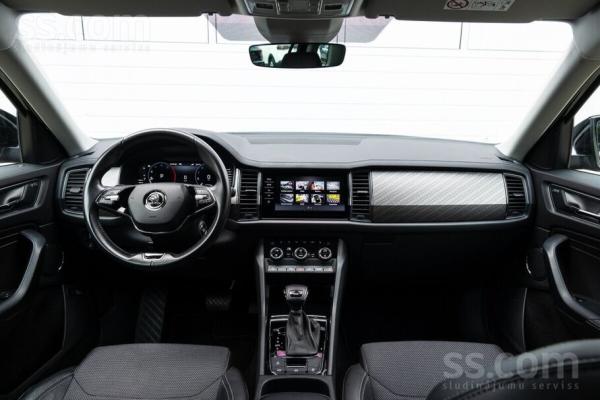Melns Skoda Kodiaq 2022 Rīga, ar dzinēja tilpumu 2.00 L un nobraukumu 147 tūkst. km par 24950 €, foto 10 vietnē AUTOMOTO.COM.LV
