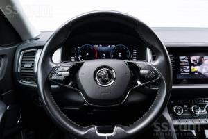 Black Skoda Kodiaq 2022 in Riga, with an engine capacity of 2.00 L and mileage of 147 thousand km for 24950 €, photo 28 on AUTOMOTO.COM.LV