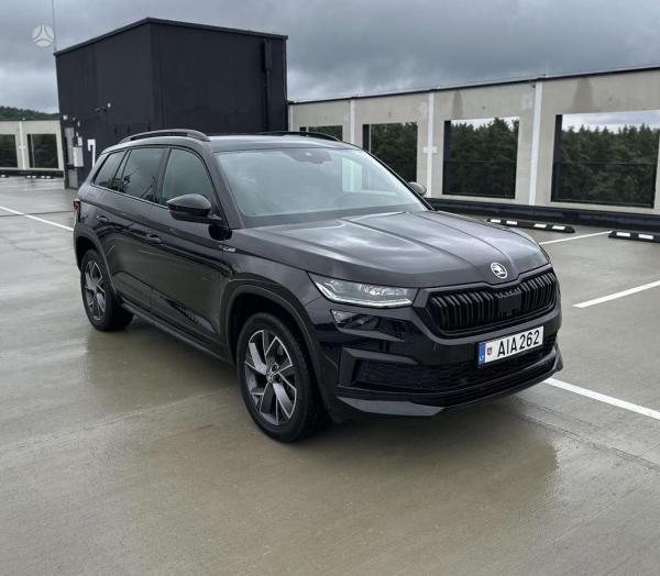 Melns Skoda Kodiaq 2022 Viļņa, ar dzinēja tilpumu 1.97 L un nobraukumu 68 tūkst. km par 31250 €, foto 2 vietnē AUTOMOTO.COM.LV