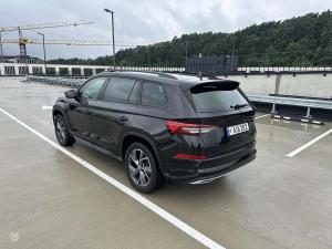Black Skoda Kodiaq 2022 in Vilnius, with an engine capacity of 1.97 L and mileage of 68 thousand km for 31250 €, photo 7 on AUTOMOTO.COM.LV
