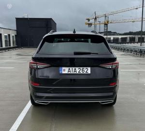 Black Skoda Kodiaq 2022 in Vilnius, with an engine capacity of 1.97 L and mileage of 68 thousand km for 31250 €, photo 8 on AUTOMOTO.COM.LV