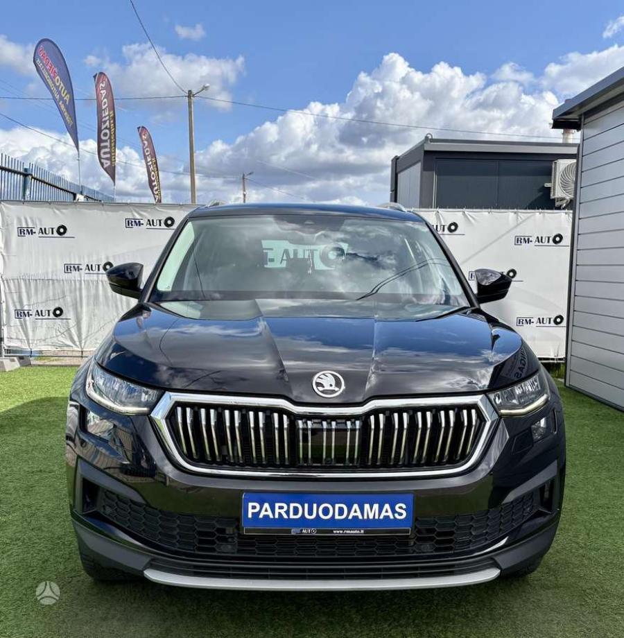 Черный Шкода Kodiaq 2022 в Паневежис, объемом двигателя 1.97 л и пробегом 170 тыс. км за 23500 €, фото 3 на AUTOMOTO.COM.LV