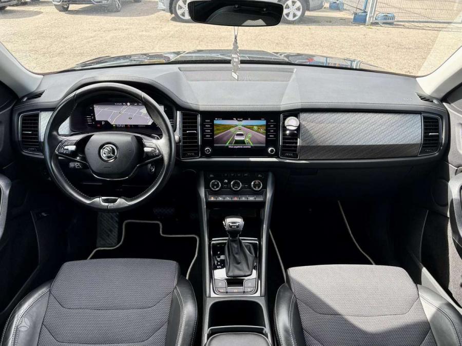 Черный Шкода Kodiaq 2022 в Паневежис, объемом двигателя 1.97 л и пробегом 170 тыс. км за 23500 €, фото 13 на AUTOMOTO.COM.LV