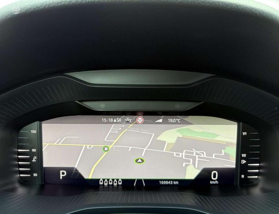 Черный Шкода Kodiaq 2022 в Паневежис, объемом двигателя 1.97 л и пробегом 170 тыс. км за 23500 €, фото 15 на AUTOMOTO.COM.LV