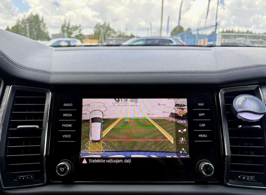 Черный Шкода Kodiaq 2022 в Паневежис, объемом двигателя 1.97 л и пробегом 170 тыс. км за 23500 €, фото 16 на AUTOMOTO.COM.LV