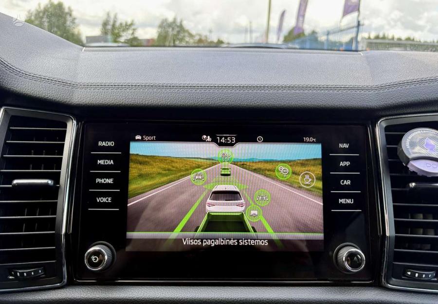 Черный Шкода Kodiaq 2022 в Паневежис, объемом двигателя 1.97 л и пробегом 170 тыс. км за 23500 €, фото 20 на AUTOMOTO.COM.LV