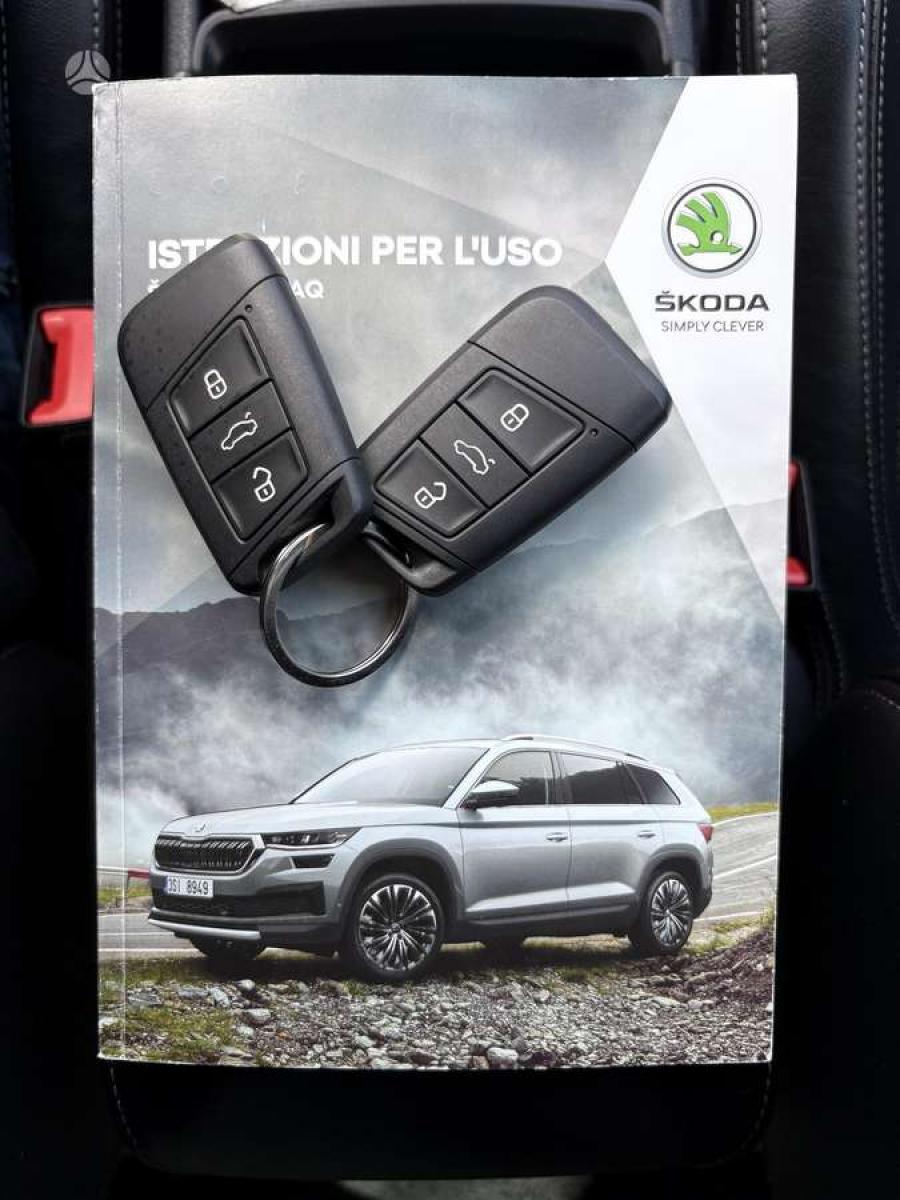 Черный Шкода Kodiaq 2022 в Паневежис, объемом двигателя 1.97 л и пробегом 170 тыс. км за 23500 €, фото 35 на AUTOMOTO.COM.LV