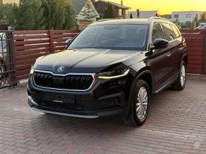 Black Skoda Kodiaq 2022 in Siauliai, with an engine capacity of 1.50 L and mileage of 219 thousand km for 21290 €, photo  on AUTOMOTO.COM.LV