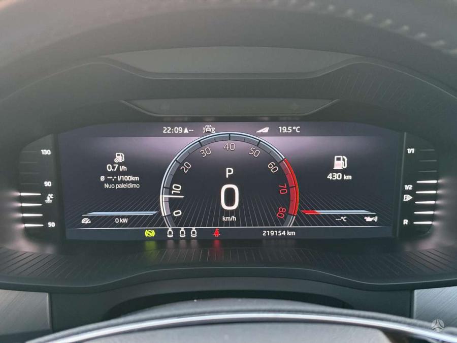 Black Skoda Kodiaq 2022 in Siauliai, with an engine capacity of 1.50 L and mileage of 219 thousand km for 21290 €, photo 18 on AUTOMOTO.COM.LV