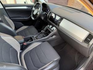Black Skoda Kodiaq 2022 in Siauliai, with an engine capacity of 1.50 L and mileage of 219 thousand km for 21290 €, photo 21 on AUTOMOTO.COM.LV