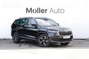 Black Skoda Kodiaq 2022 in Riga, with an engine capacity of 2.00 L and mileage of 145 thousand km for 26500 €, photo 3 on AUTOMOTO.COM.LV