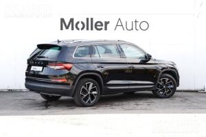 Black Skoda Kodiaq 2022 in Riga, with an engine capacity of 2.00 L and mileage of 145 thousand km for 26500 €, photo 5 on AUTOMOTO.COM.LV