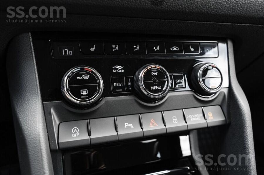 Black Skoda Kodiaq 2022 in Riga, with an engine capacity of 2.00 L and mileage of 145 thousand km for 26500 €, photo 26 on AUTOMOTO.COM.LV