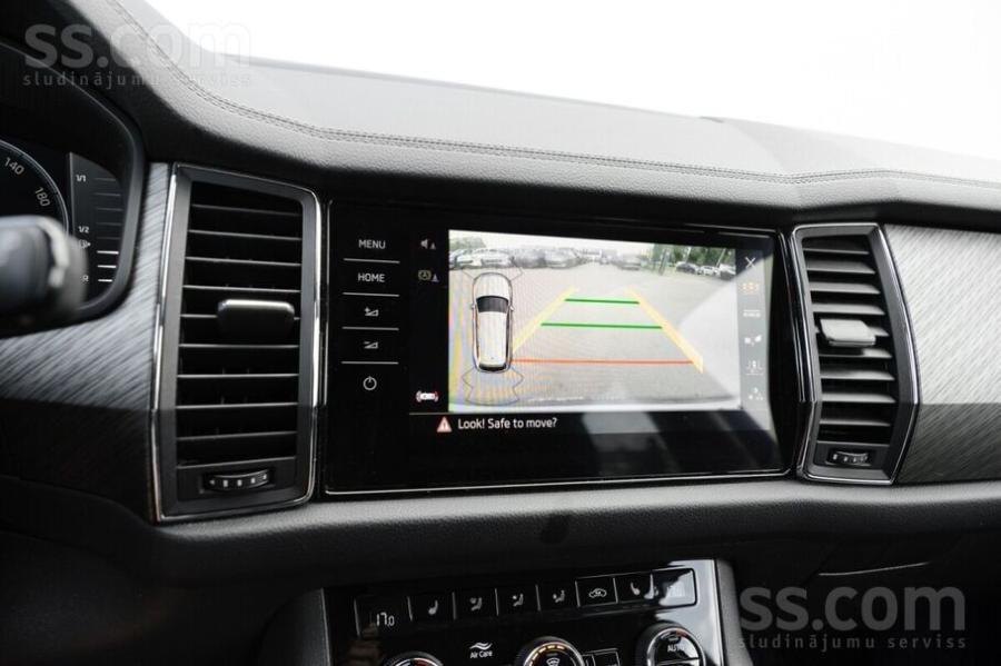 Black Skoda Kodiaq 2022 in Riga, with an engine capacity of 2.00 L and mileage of 145 thousand km for 26500 €, photo 28 on AUTOMOTO.COM.LV