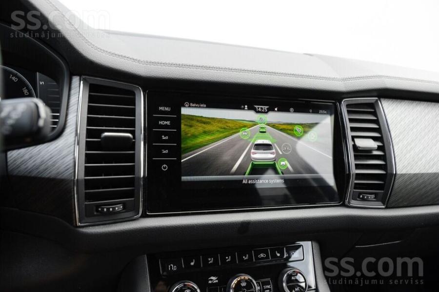 Black Skoda Kodiaq 2022 in Riga, with an engine capacity of 2.00 L and mileage of 145 thousand km for 26500 €, photo 31 on AUTOMOTO.COM.LV