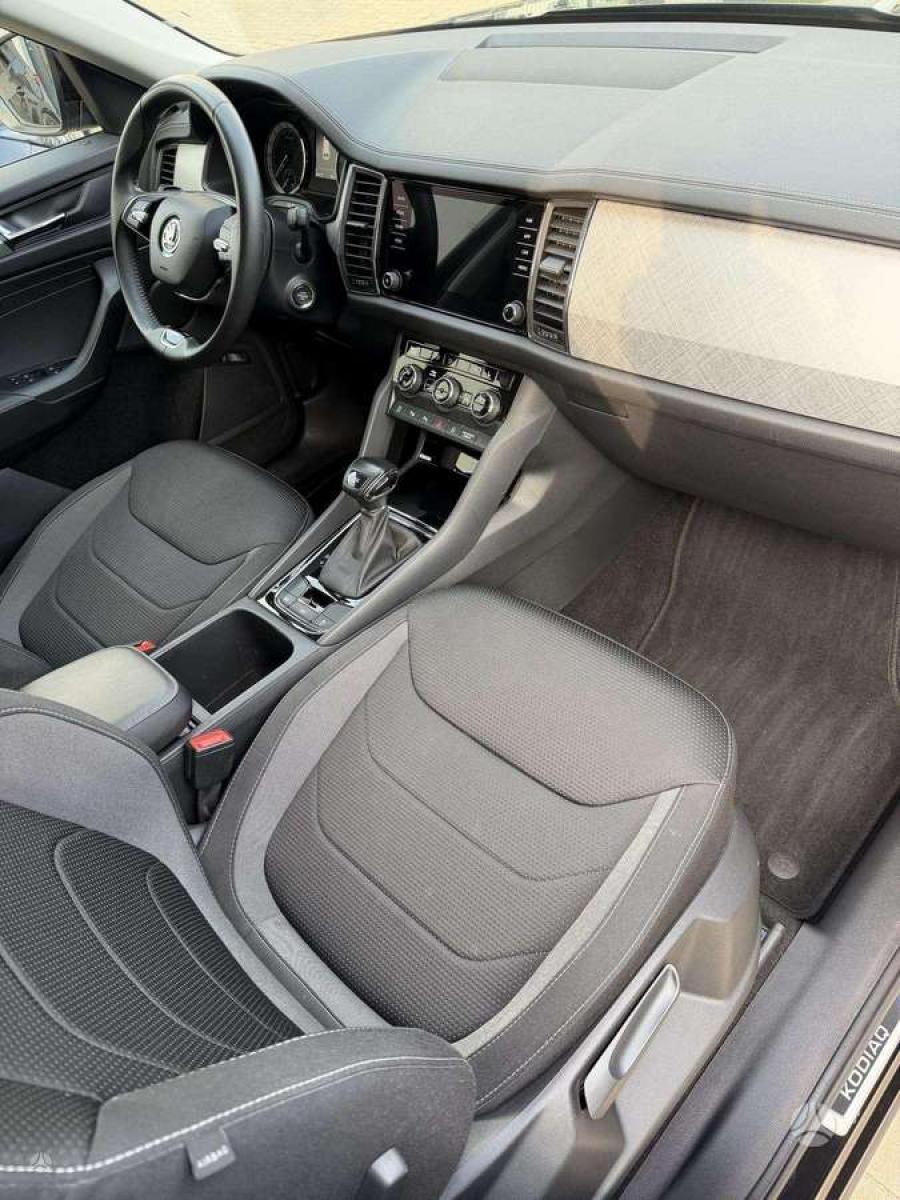 Черный Шкода Kodiaq 2022 в Вильнюс, объемом двигателя 1.97 л и пробегом 189 тыс. км за 22100 €, фото 17 на AUTOMOTO.COM.LV