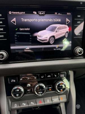 Черный Шкода Kodiaq 2022 в Вильнюс, объемом двигателя 1.97 л и пробегом 189 тыс. км за 22100 €, фото 19 на AUTOMOTO.COM.LV