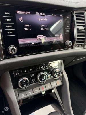 Черный Шкода Kodiaq 2022 в Вильнюс, объемом двигателя 1.97 л и пробегом 189 тыс. км за 22100 €, фото 21 на AUTOMOTO.COM.LV