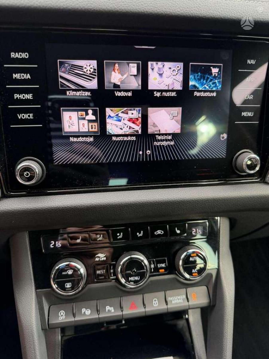 Черный Шкода Kodiaq 2022 в Вильнюс, объемом двигателя 1.97 л и пробегом 189 тыс. км за 22100 €, фото 24 на AUTOMOTO.COM.LV