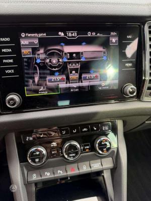 Черный Шкода Kodiaq 2022 в Вильнюс, объемом двигателя 1.97 л и пробегом 189 тыс. км за 22100 €, фото 28 на AUTOMOTO.COM.LV