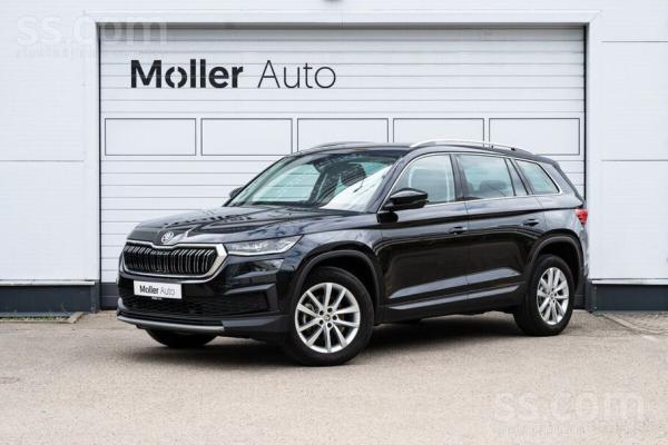 Black Skoda Kodiaq 2022 in Riga, with an engine capacity of 2.00 L and mileage of 158 thousand km for 23950 €, photo 1 on AUTOMOTO.COM.LV