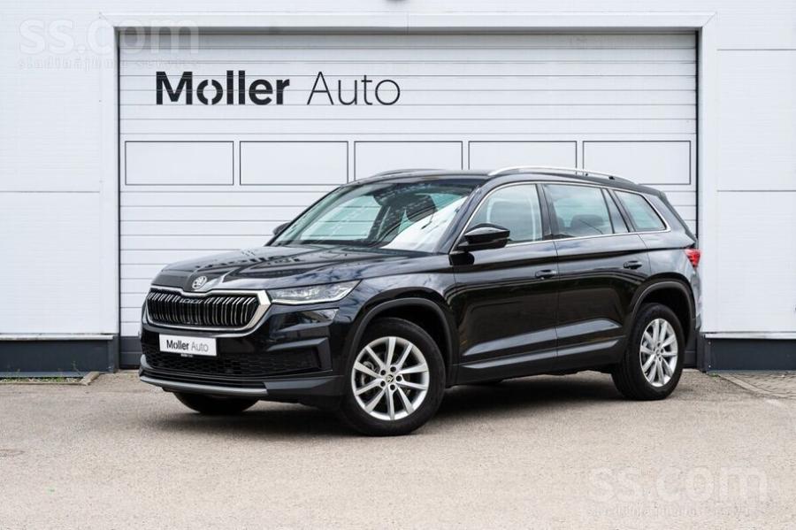 Melns Skoda Kodiaq 2022 Rīga, ar dzinēja tilpumu 2.00 L un nobraukumu 158 tūkst. km par 23950 €, foto 1 vietnē AUTOMOTO.COM.LV