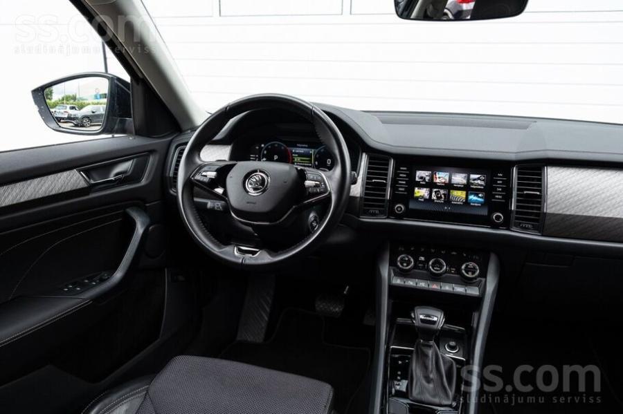 Melns Skoda Kodiaq 2022 Rīga, ar dzinēja tilpumu 2.00 L un nobraukumu 158 tūkst. km par 23950 €, foto 11 vietnē AUTOMOTO.COM.LV