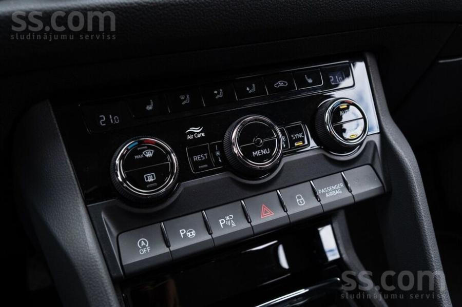 Melns Skoda Kodiaq 2022 Rīga, ar dzinēja tilpumu 2.00 L un nobraukumu 158 tūkst. km par 23950 €, foto 16 vietnē AUTOMOTO.COM.LV