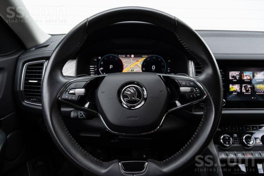 Melns Skoda Kodiaq 2022 Rīga, ar dzinēja tilpumu 2.00 L un nobraukumu 158 tūkst. km par 23950 €, foto 29 vietnē AUTOMOTO.COM.LV