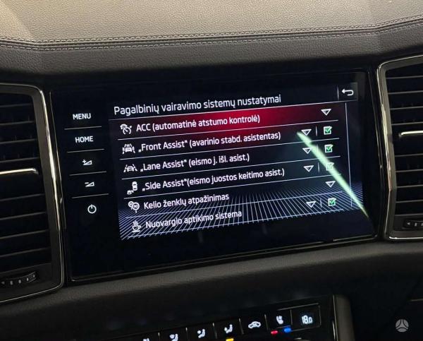 Черный Шкода Kodiaq 2022 в Мариямполе, объемом двигателя 1.97 л и пробегом 139 тыс. км за 28999 €, фото 5 на AUTOMOTO.COM.LV