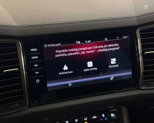 Black Skoda Kodiaq 2022 in Marijampole, with an engine capacity of 1.97 L and mileage of 139 thousand km for 28999 €, photo 12 on AUTOMOTO.COM.LV
