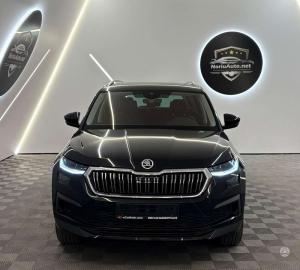 Black Skoda Kodiaq 2022 in Marijampole, with an engine capacity of 1.97 L and mileage of 139 thousand km for 28999 €, photo 19 on AUTOMOTO.COM.LV