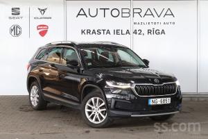 Melns Skoda Kodiaq 2022 Rīga, ar dzinēja tilpumu 2.00 L un nobraukumu 128 tūkst. km par 24500 €, foto 4 vietnē AUTOMOTO.COM.LV