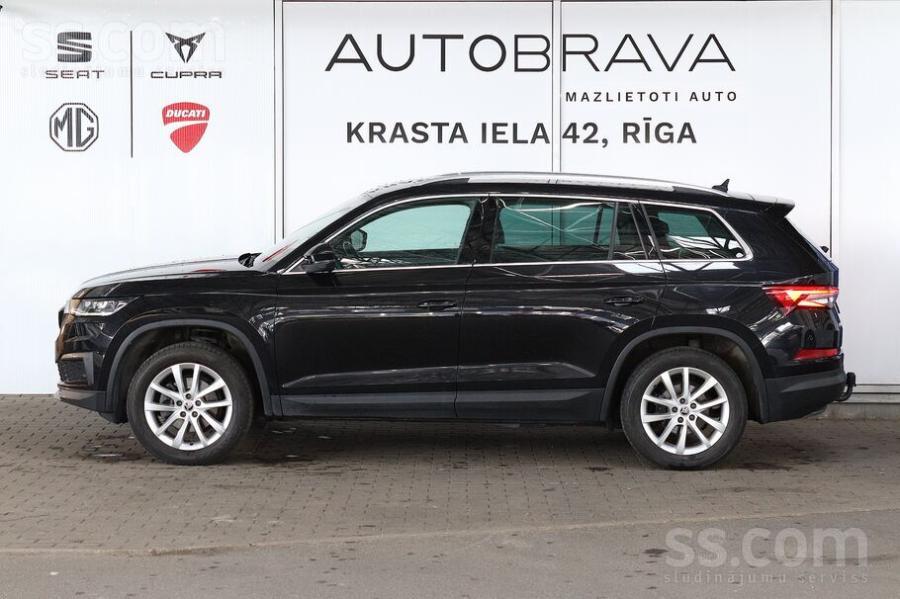 Melns Skoda Kodiaq 2022 Rīga, ar dzinēja tilpumu 2.00 L un nobraukumu 128 tūkst. km par 24500 €, foto 5 vietnē AUTOMOTO.COM.LV