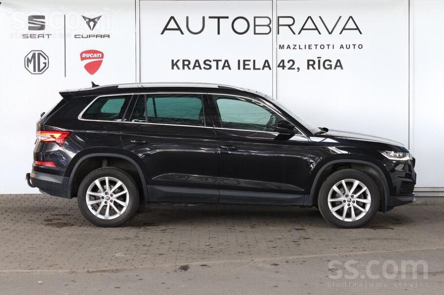 Melns Skoda Kodiaq 2022 Rīga, ar dzinēja tilpumu 2.00 L un nobraukumu 128 tūkst. km par 24500 €, foto 6 vietnē AUTOMOTO.COM.LV