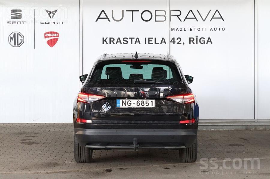Melns Skoda Kodiaq 2022 Rīga, ar dzinēja tilpumu 2.00 L un nobraukumu 128 tūkst. km par 24500 €, foto 8 vietnē AUTOMOTO.COM.LV