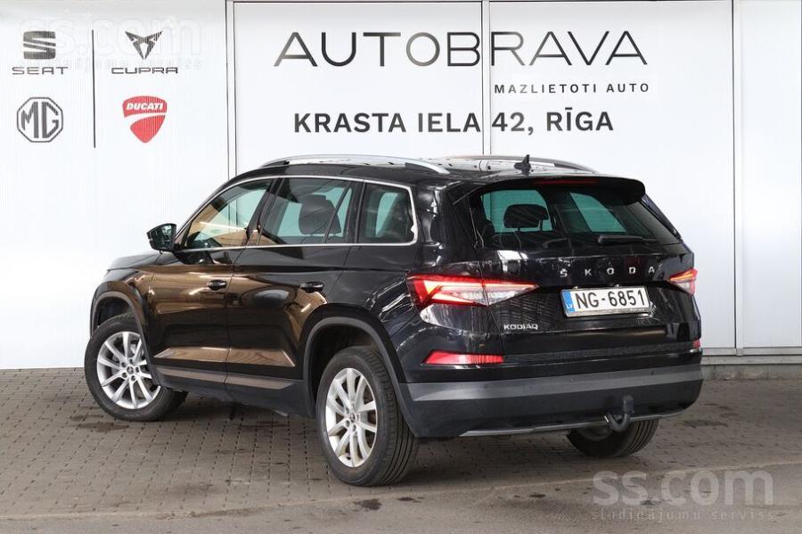 Melns Skoda Kodiaq 2022 Rīga, ar dzinēja tilpumu 2.00 L un nobraukumu 128 tūkst. km par 24500 €, foto 9 vietnē AUTOMOTO.COM.LV