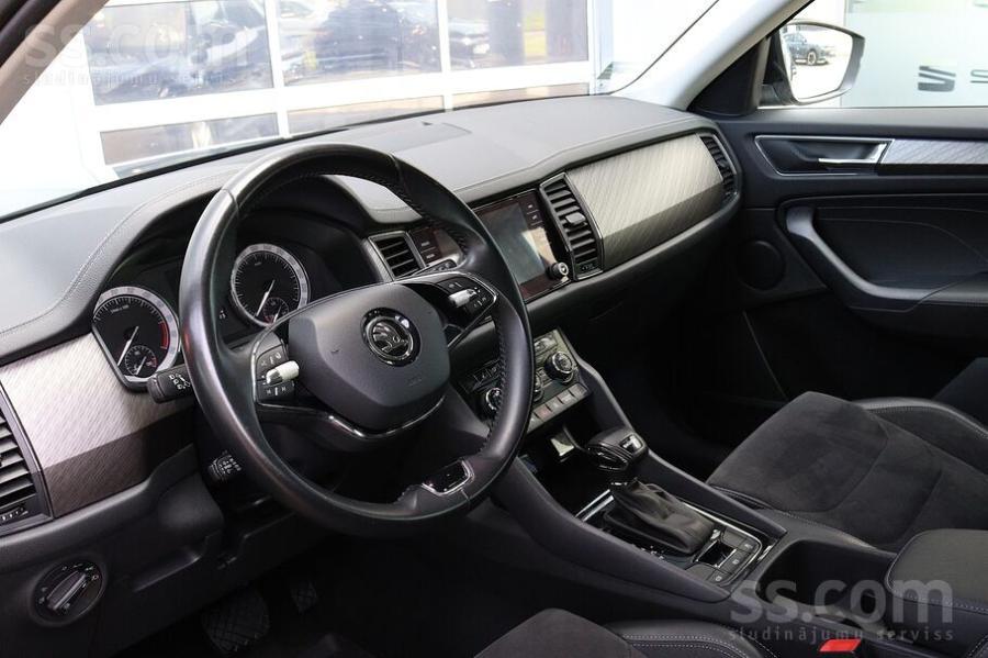 Melns Skoda Kodiaq 2022 Rīga, ar dzinēja tilpumu 2.00 L un nobraukumu 128 tūkst. km par 24500 €, foto 10 vietnē AUTOMOTO.COM.LV