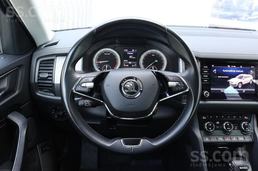 Melns Skoda Kodiaq 2022 Rīga, ar dzinēja tilpumu 2.00 L un nobraukumu 128 tūkst. km par 24500 €, foto 11 vietnē AUTOMOTO.COM.LV