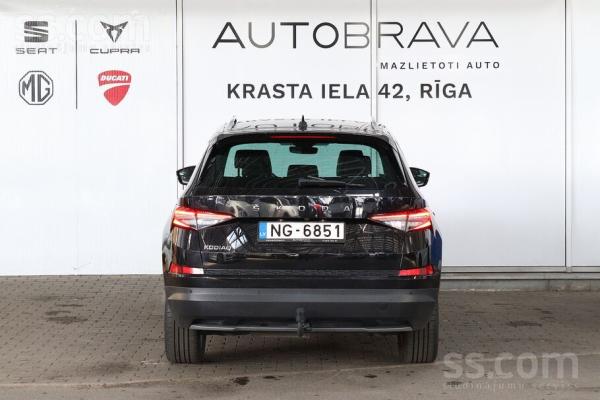 Черный Шкода Kodiaq 2022 в Рига, объемом двигателя 2.00 л и пробегом 128 тыс. км за 24500 €, фото 7 на AUTOMOTO.COM.LV