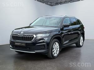 Melns Skoda Kodiaq 2022 Rīga, ar dzinēja tilpumu 2.00 L un nobraukumu 86 tūkst. km par 27220 €, foto  vietnē AUTOMOTO.COM.LV